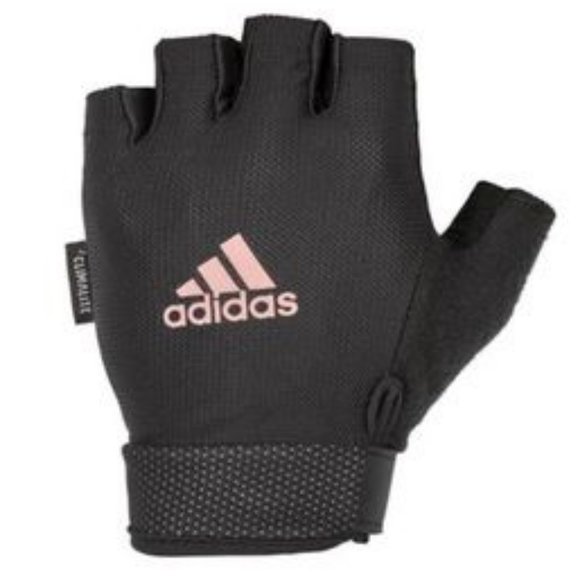 adidas | Accessories | Adidas Adjustable Essential Fingerless Gloves ...